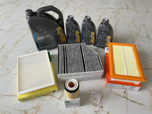 Service B on Mercedes C300: What’s Included