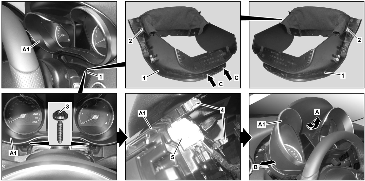 Mercedes Instrument Cluster Not Working : Solution here