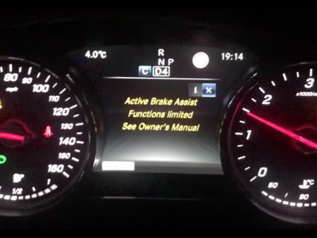 Active Brake Assist Functions Limited