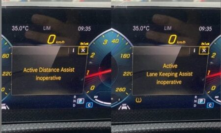 Active Brake Assist Functions Limited